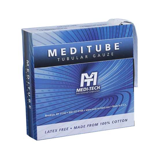 Meditube Tubular Retainer Dressing White NonSterile, 5/8 Inch x 50 Yard ...