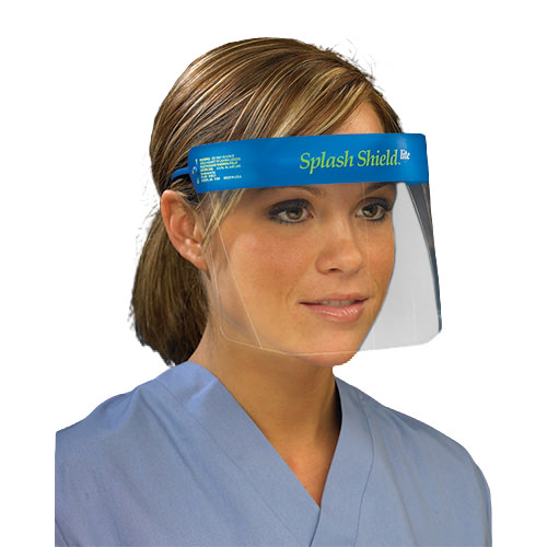 Splash Shield Lite Short Face Shields - Case of 200