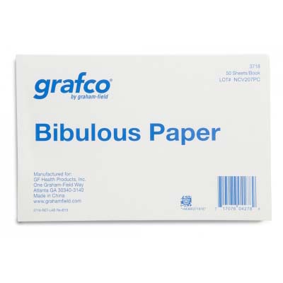 Grafco Bibulous Paper - Package of 50