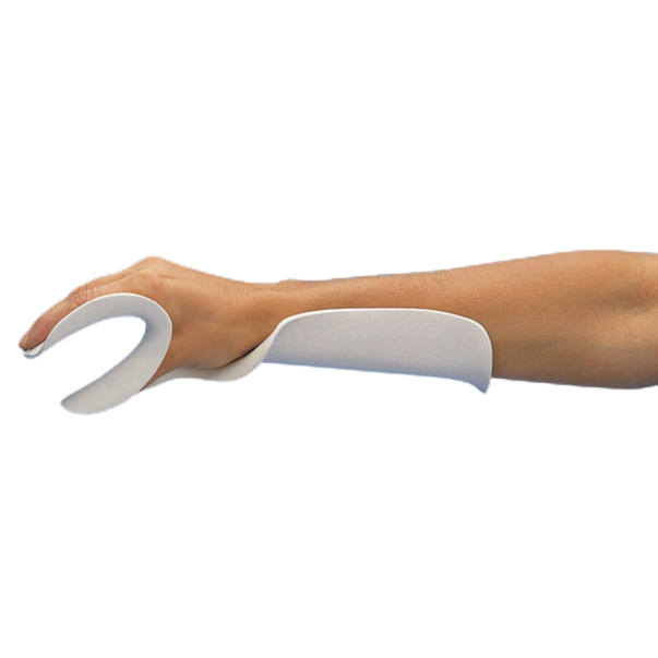 Rolyan Aquaplast Thermoplastic Functional-Position Hand Splint, Large ...