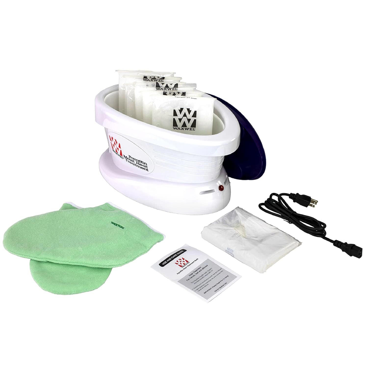 Waxwel Paraffin Moist Heat Treatment Bath Kit, Peach