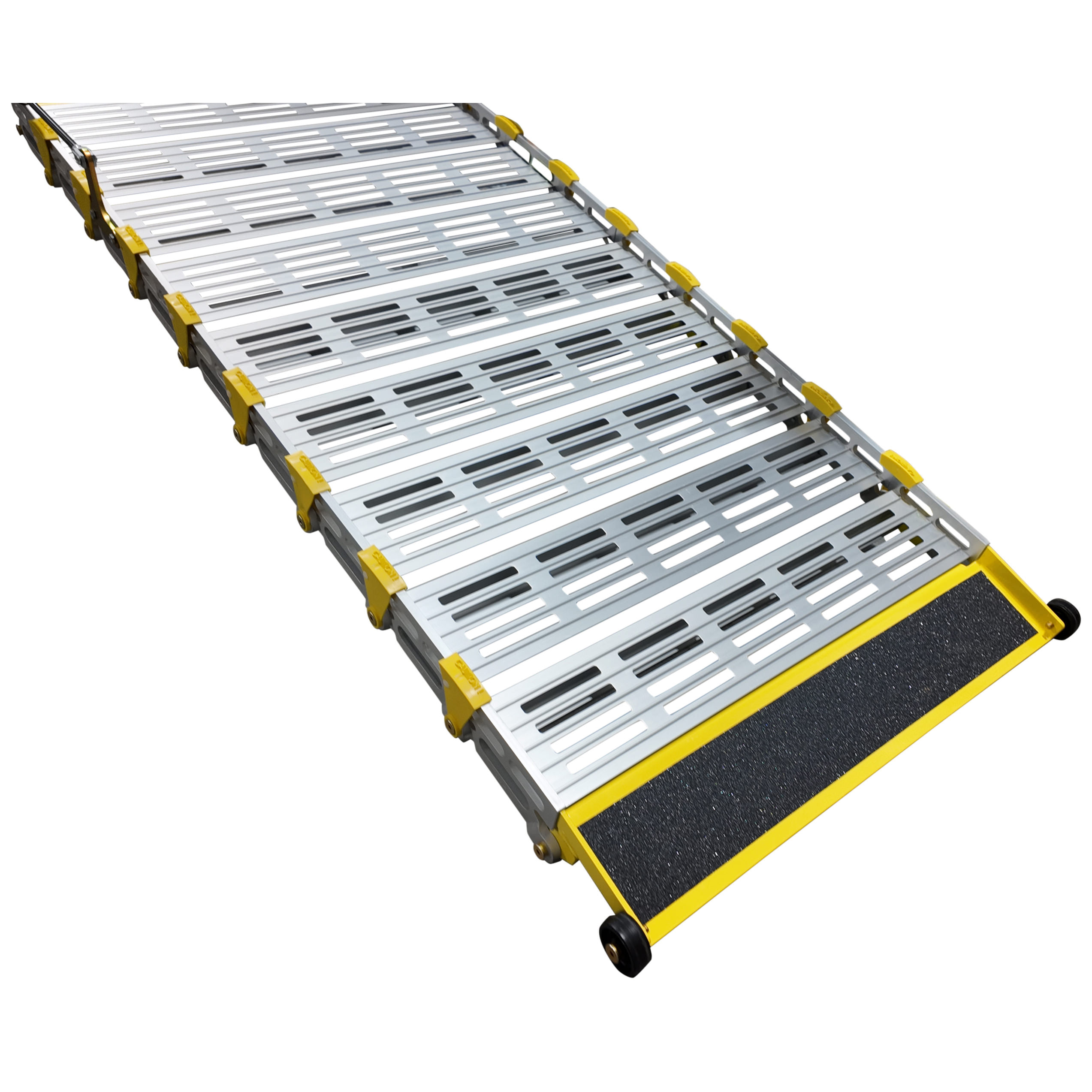 8' x 36" Roll-A-Ramp Bi-Fold Van Ramp | Manual Extra-Wide Wheelchair Ramp
