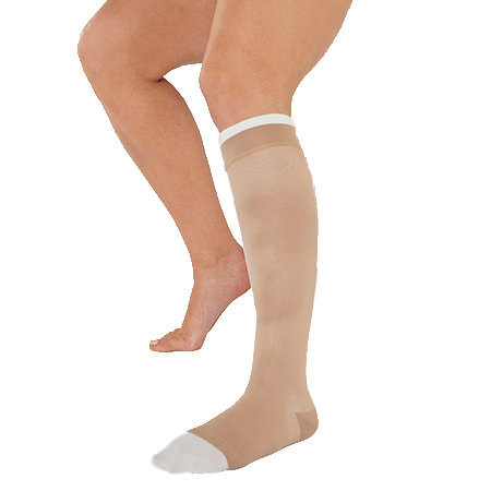 Juzo Ulcer Pro Knee-High Compression Liners and Stocking, Large, 40 ...