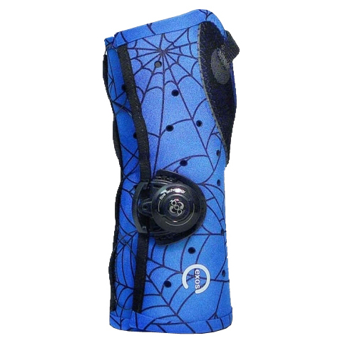 Exos Wrist Brace With Boa Lacing System, Spider Print, Extra Small ...
