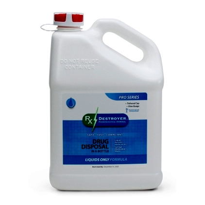 Rx Destroyer Liquid PRO Series Drug Disposal System for Liquid ...