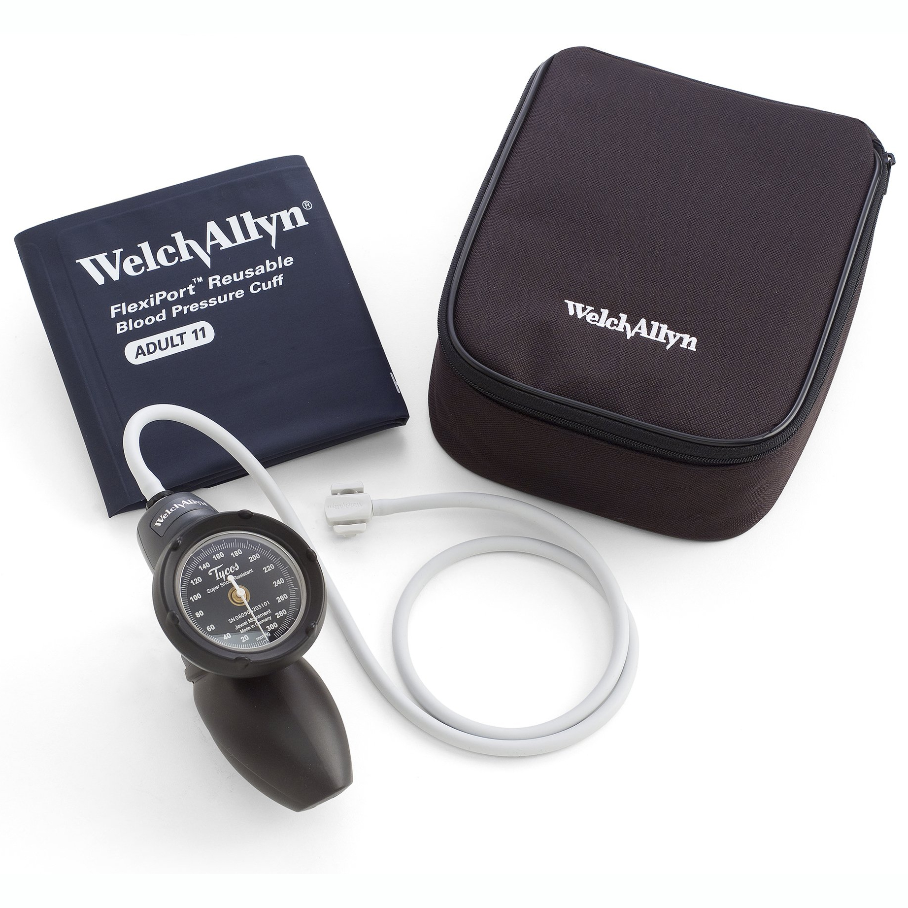 Welch Allyn Platinum DS58 Aneroid Sphygmomanometer: Adult Cuff Kit