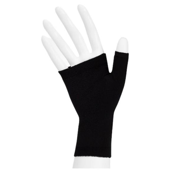 Juzo Soft Seamless Compression Gauntlet, Large, Black, 20-30mmHg, Left Hand
