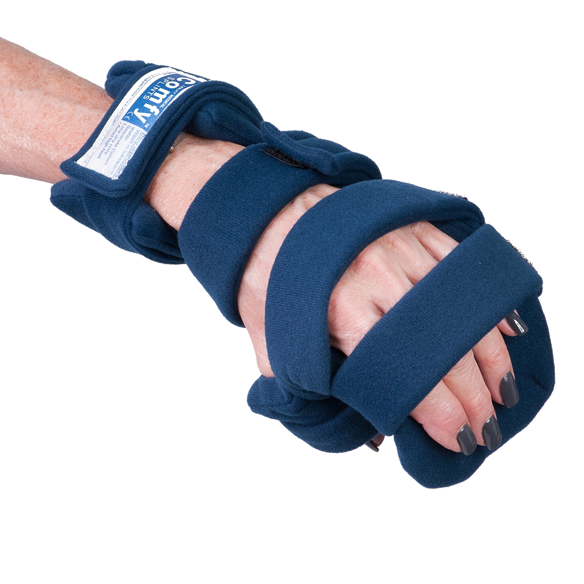Comfy Progressive Rest Hand Orthosis with Five Straps, Adult Large ...