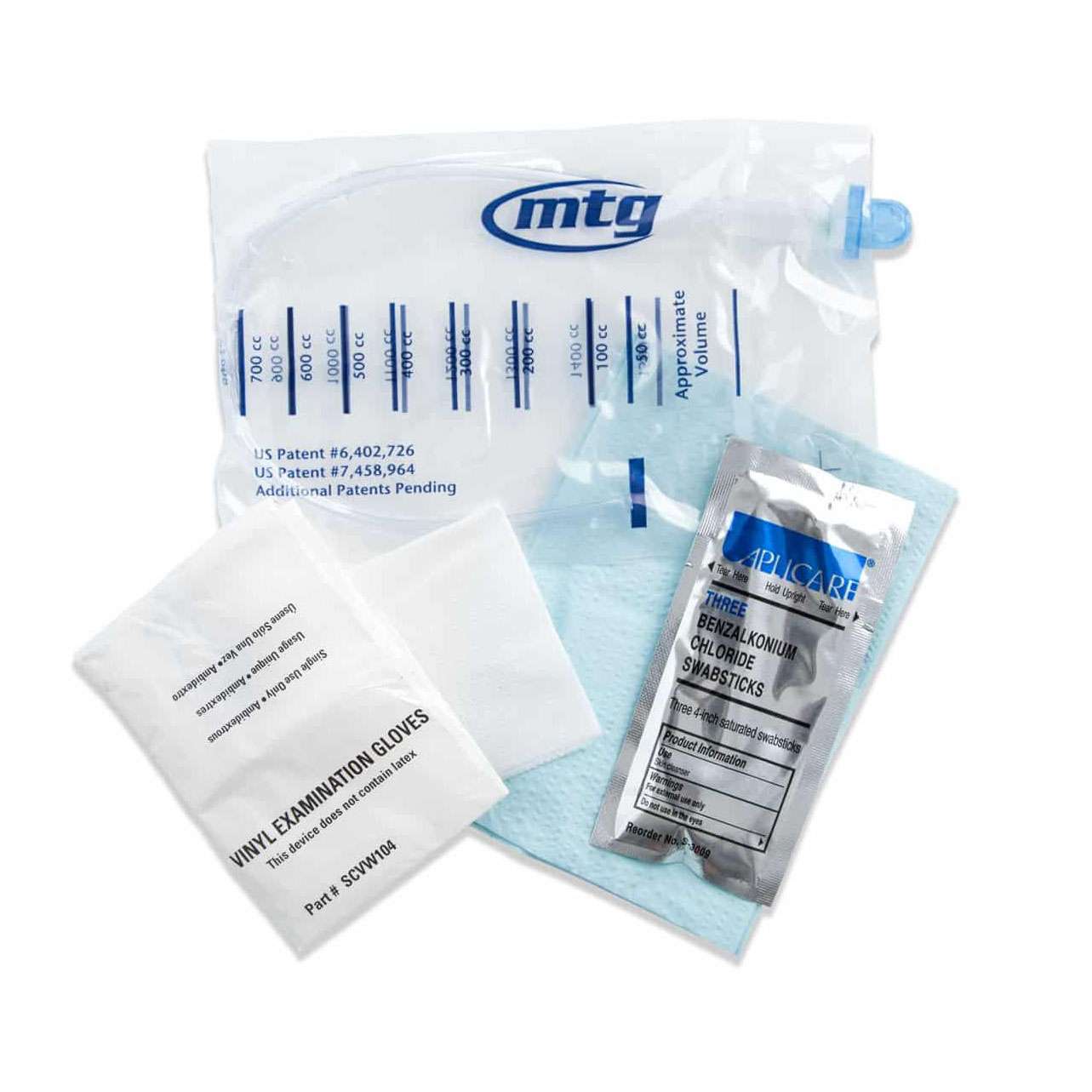 EZ-Advancer Closed System Intermittent Catheter Kit, 14 Fr, 16" - Box ...