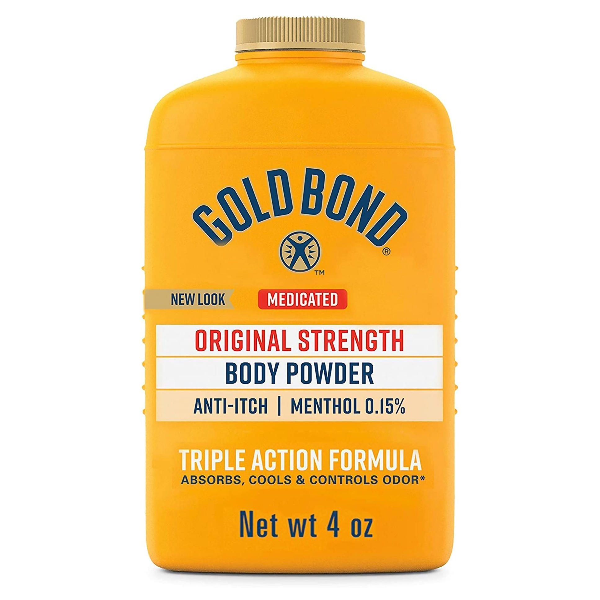 Gold Bond Original Strength Medicated Body Powder - Menthol Anti-Itch ...
