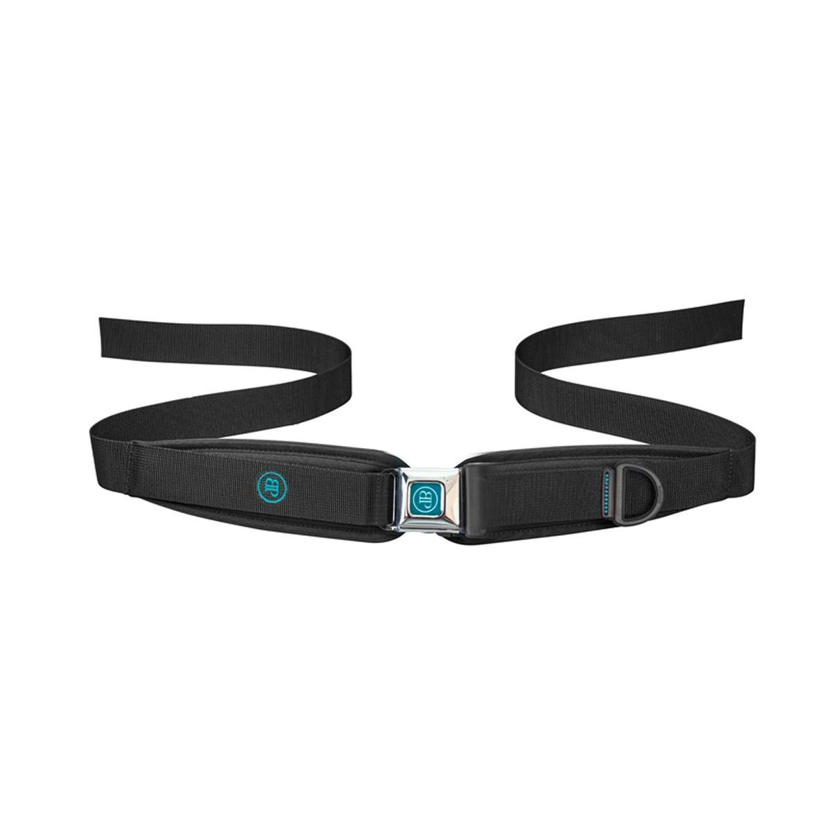 Bodypoint®2-point Small S32 padded hip belt, center-pull, metal push ...