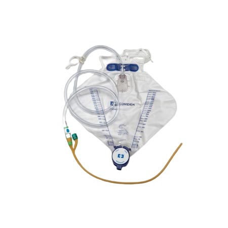 Dover Standard Latex Foley Drainage Bag Trays with Needle Sampling, 18 ...