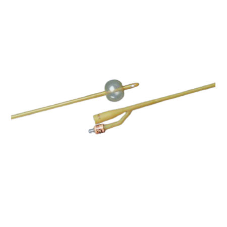 Bardex Lubricath Latex 2-Way Foley Catheter, 5cc, 20 Fr - Each