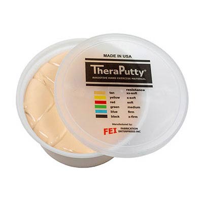 Theraputty Standard Exercise Putty, 50 Lbs, Tan, 2X Soft