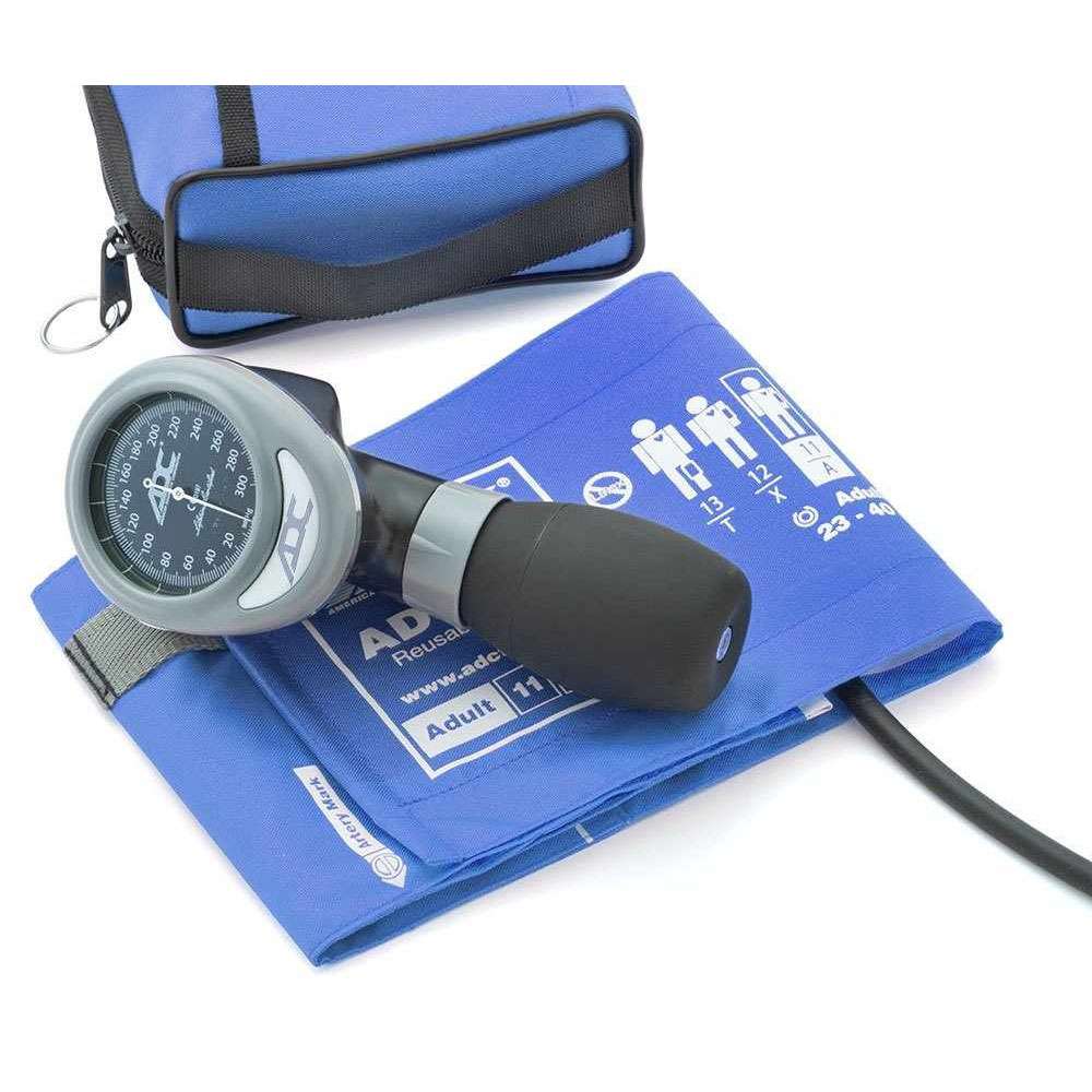 ADC Diagnostix 788 Palm Aneroid Sphyg, Adult Only, Royal Blue