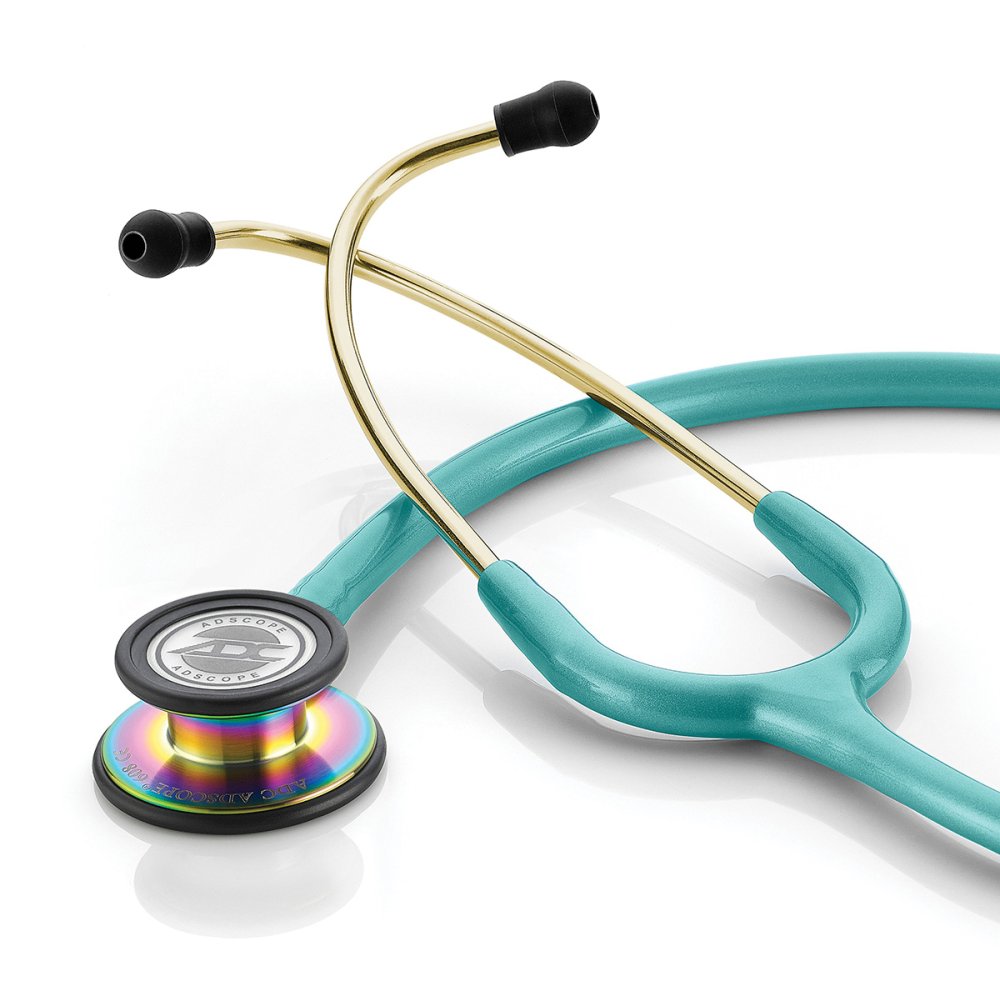 ADC Adscope 608 Convertible Clinician Stethoscope, Iridescent Metallic ...
