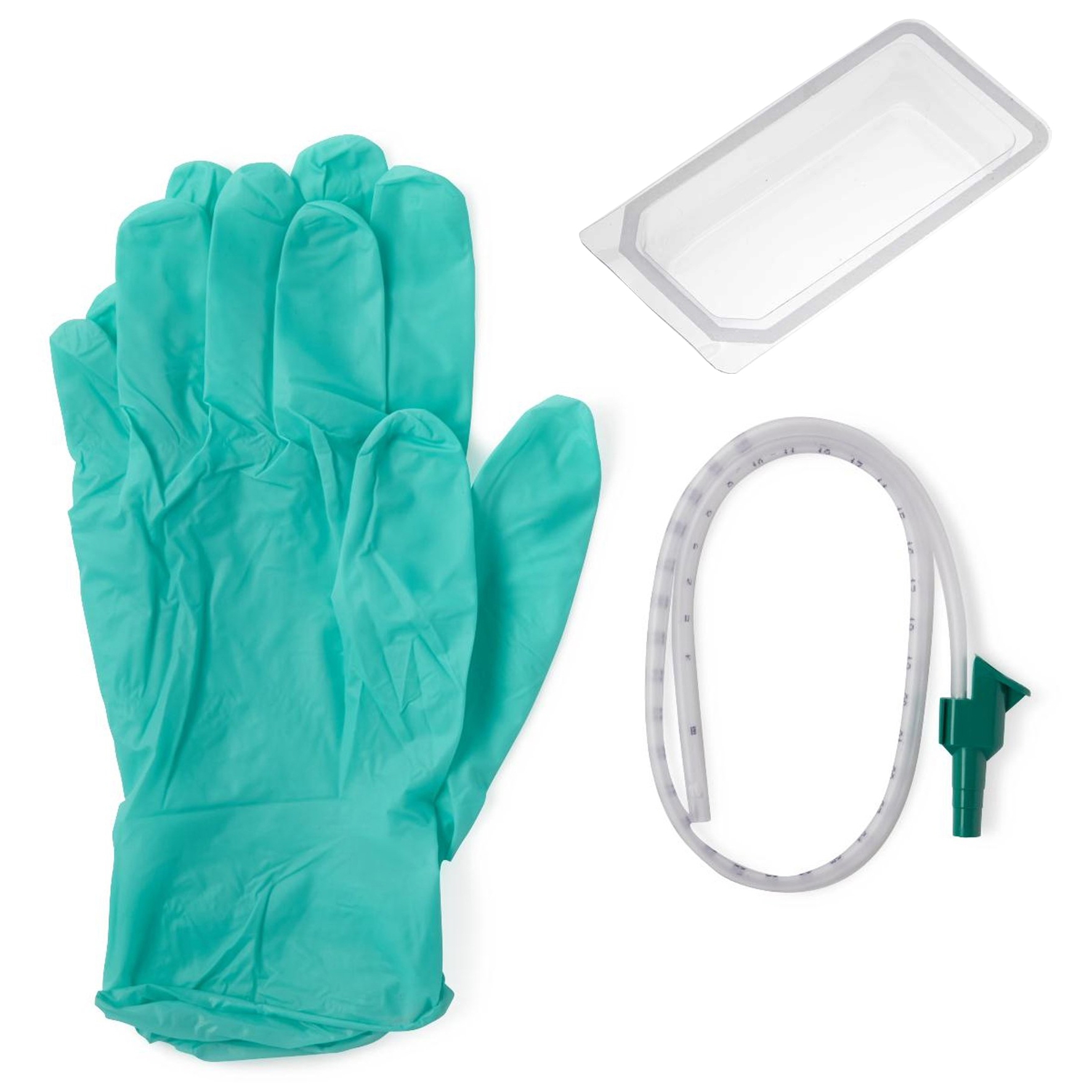 Medline Mini Open Suction Catheter Tray, 14 Fr