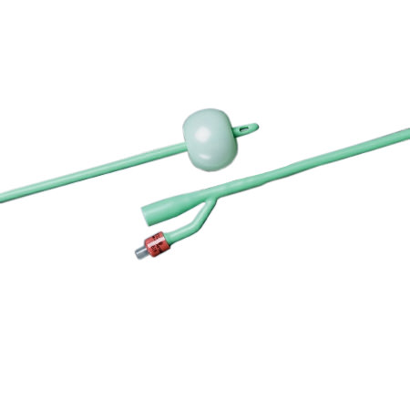 Silastic 2-Way Standard Specialty Foley Catheters, Short Round Tip, 5cc ...