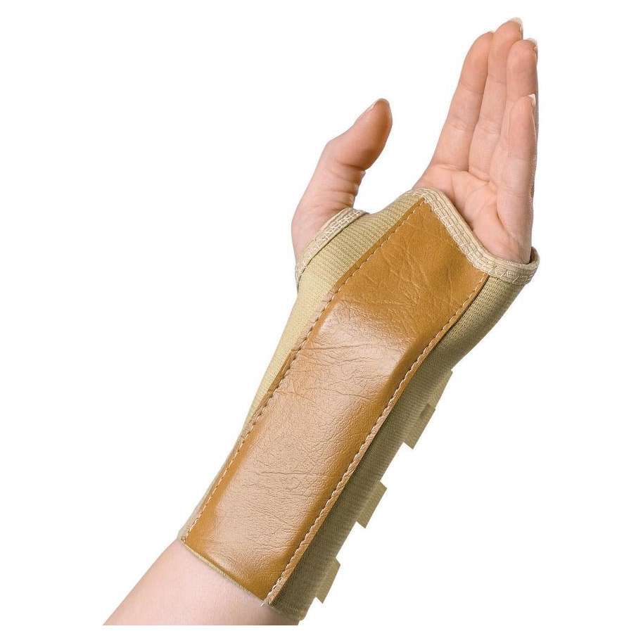 Medline Elastic Wrist Splints, 7 Inch, Left, Extra Large