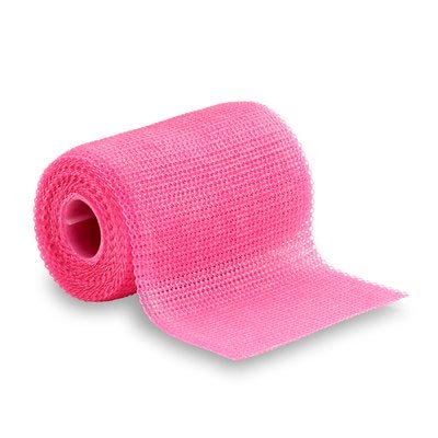 Delta-Lite Plus Fiberglass Cast Tape, Pink, 3 Inch x 12 Feet - Box of 10