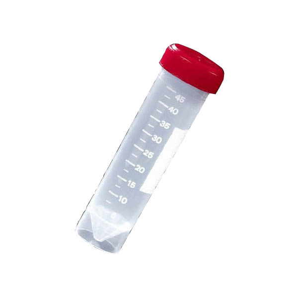 Globe Scientific Transport Tube Plain Sterile Translucent Tube, Red, 30 ...