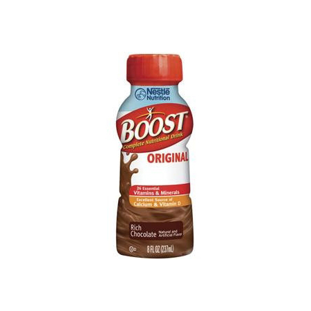 Boost Original Nutritional Rich Chocolate Drink, 8 oz, Ready-to-Drink ...
