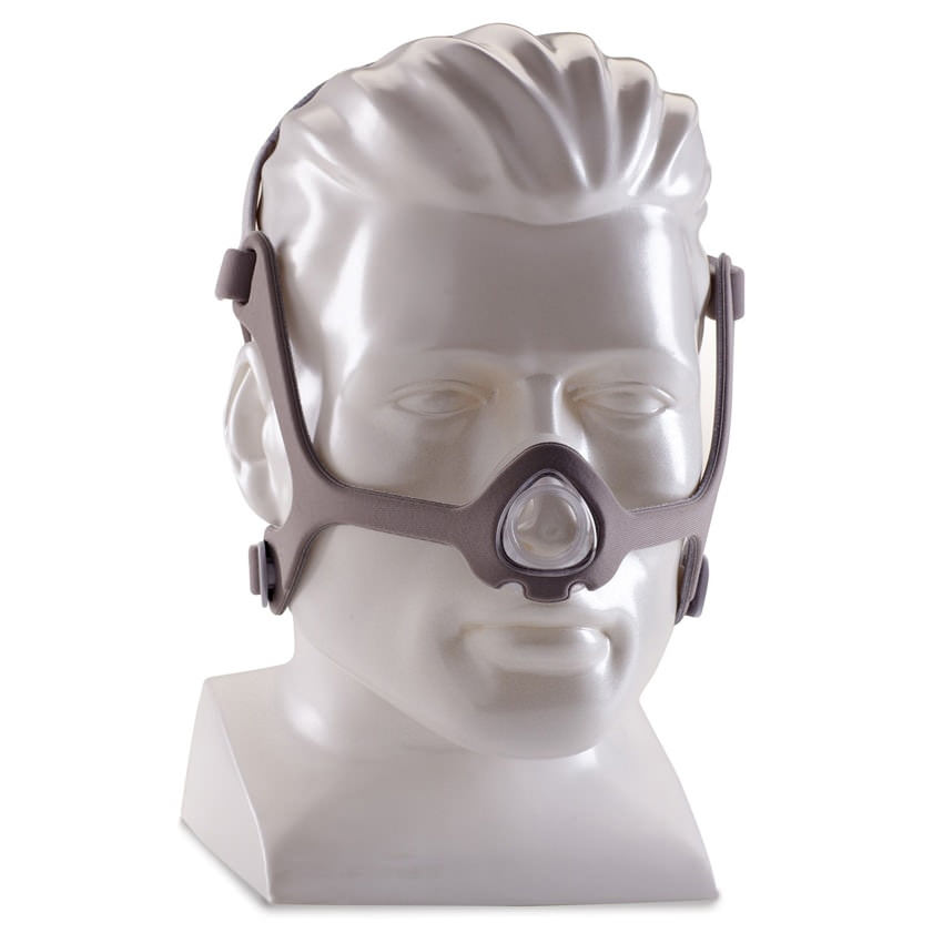 Wisp Nasal CPAP Mask With Reversible Fabric Frame and Headgear, Large