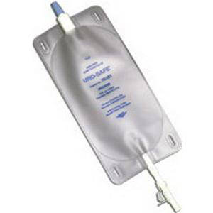 Uro-Safe Urinary Leg Bag With Semi-Transparent Front and Back, Twist ...