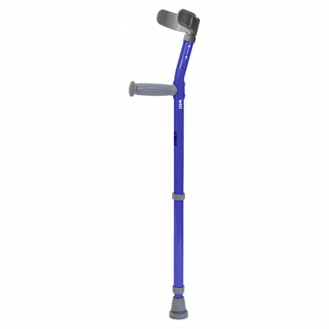 Walk Easy Youth Forearm Crutches - Deep Blue | Pediatric Mobility Aid