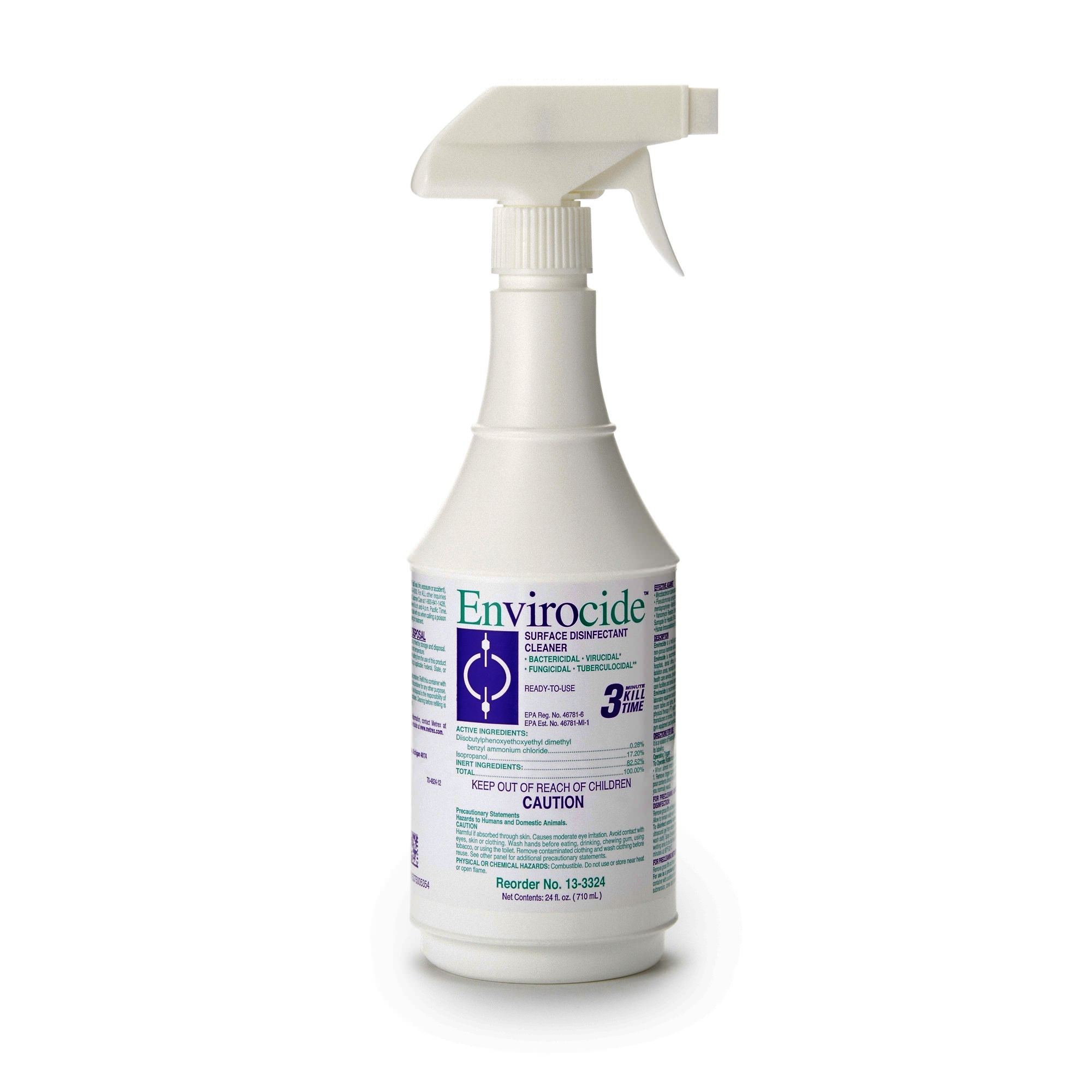 Envirocide Surface Disinfectant Cleaner - Case of 12