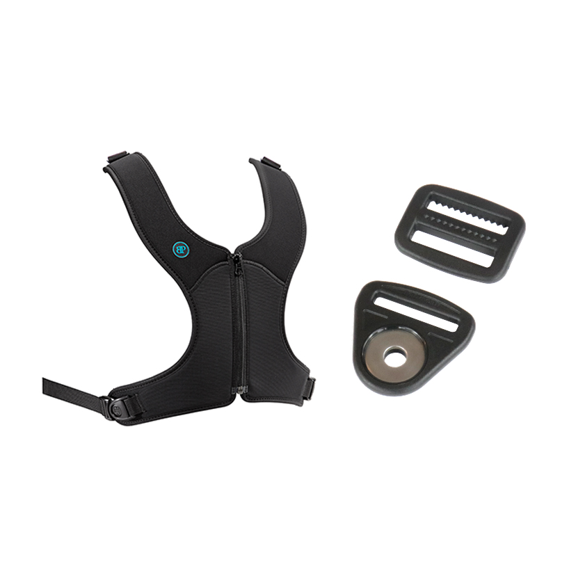 Bodypoint® Stayflex Chest Support, Narrow with Zipper, Flat-Mount, Large