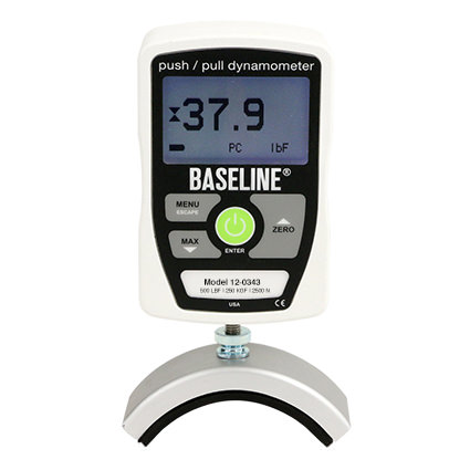 Baseline MMT Electronic Push-Pull Dynamometer, 500 lb