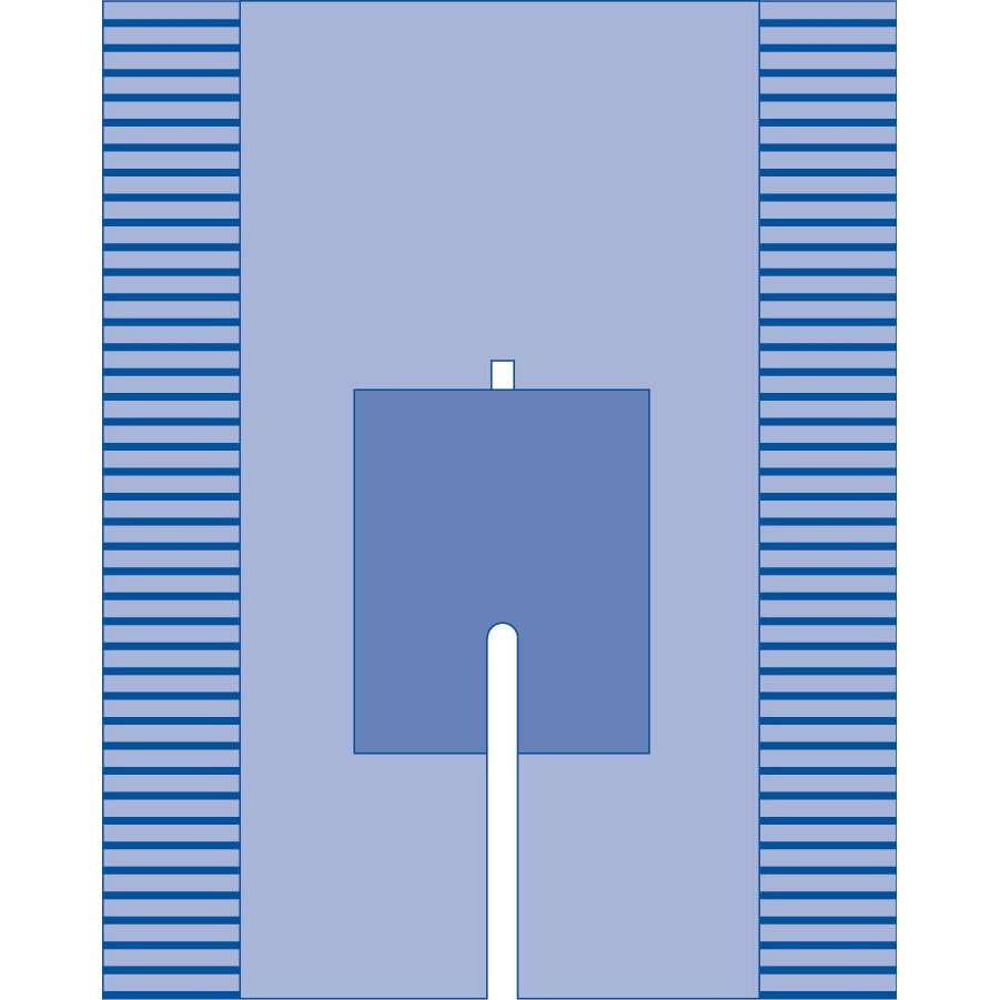 Medline Sterile Split Surgical Drape with Adhesive