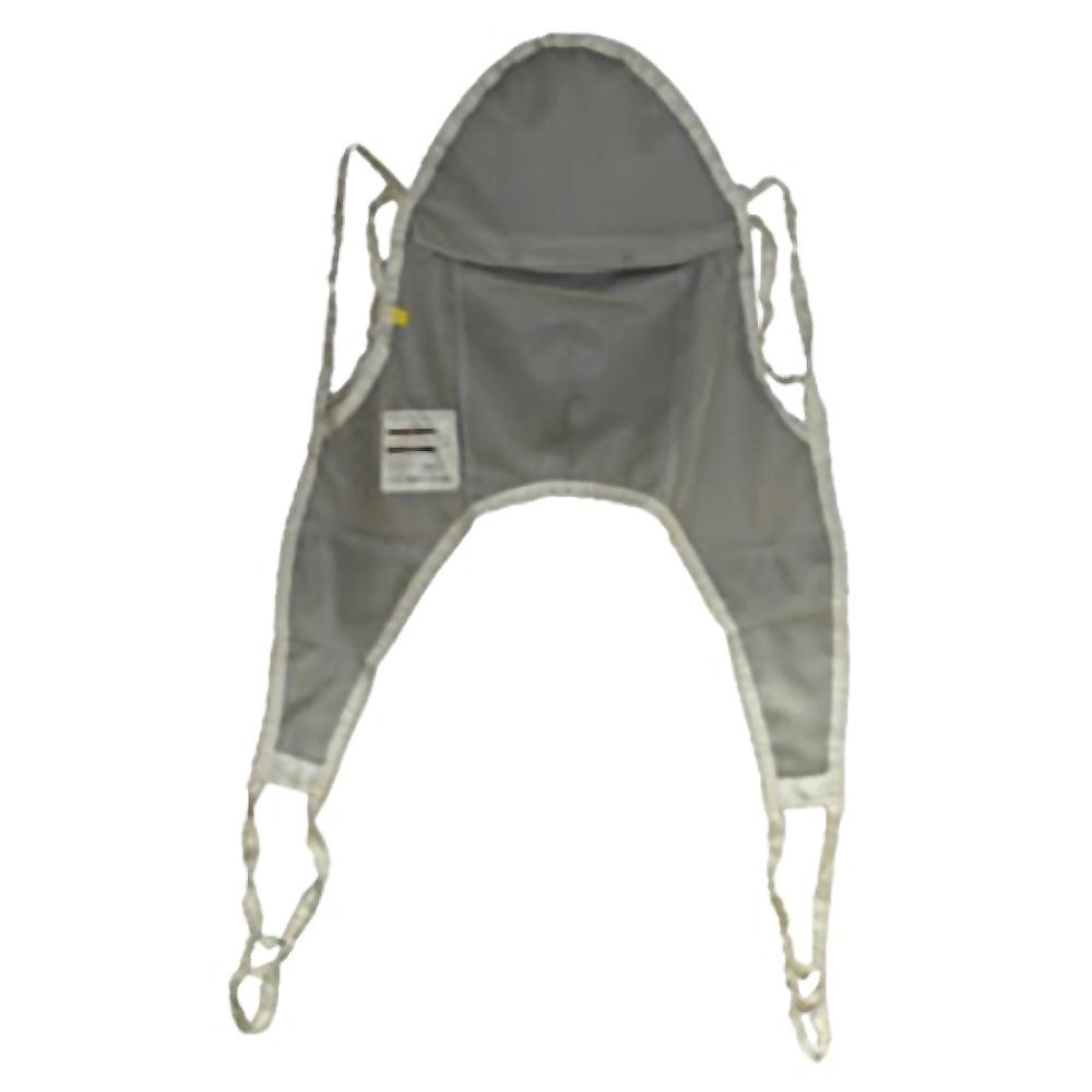 Hoyer nylon mesh bath sling with head support - Large (175 - 300 lbs.)