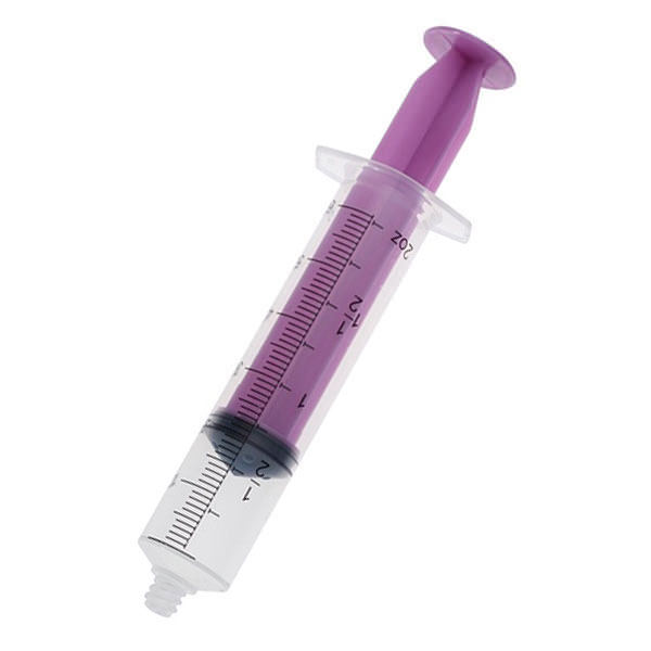 Amsure Flat Top Piston Syringes with Enfit Tip, Sterile, 60 mL, Poly ...