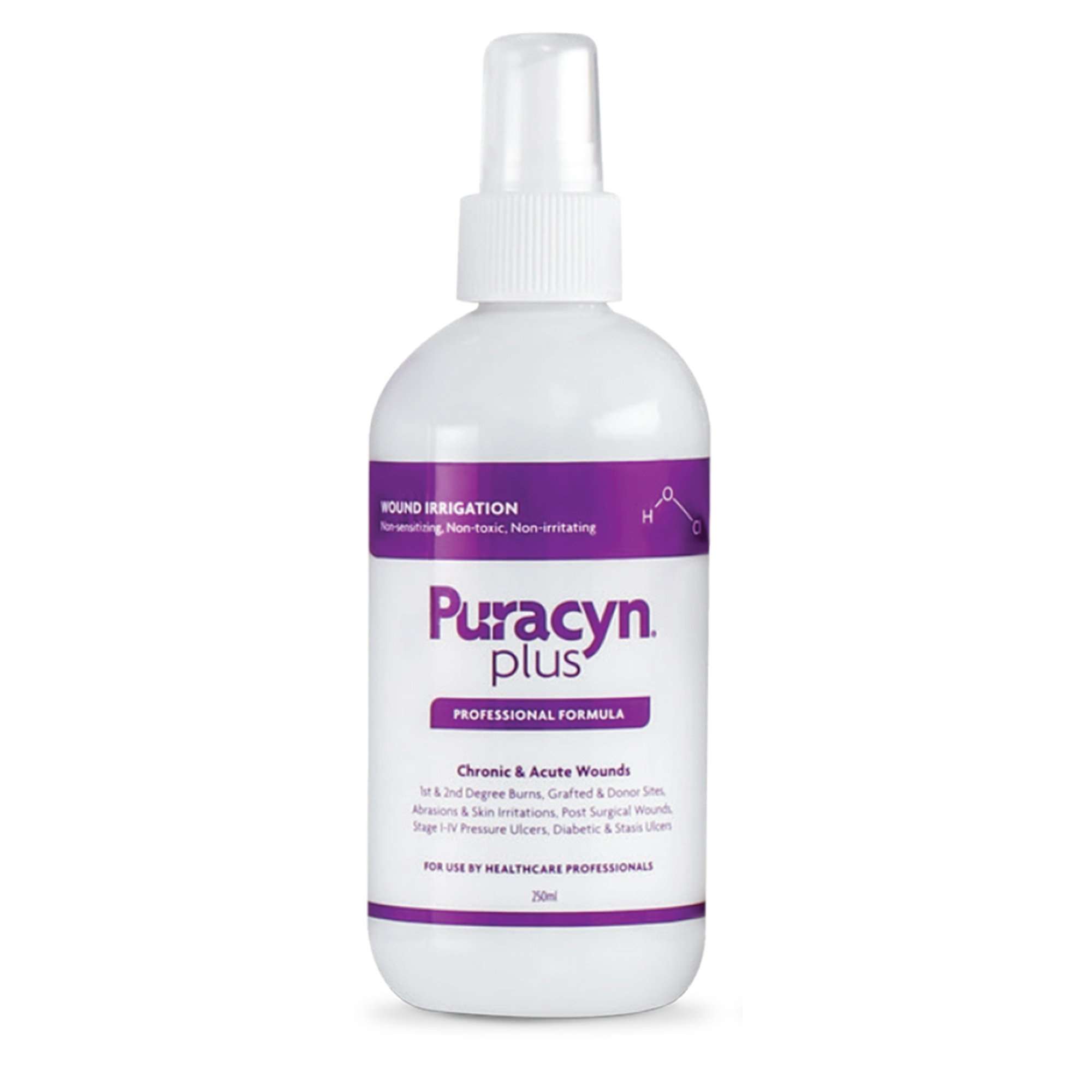 Puracyn Plus Professional Wound Irrigation Solution with Pump Spray ...