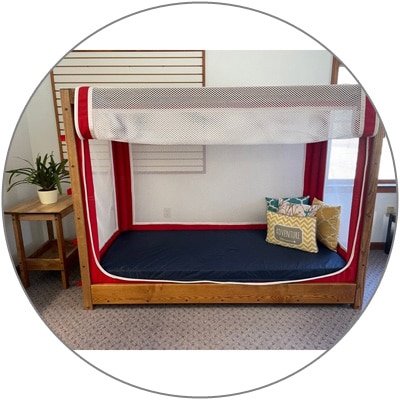 Courtney Enclosed Canopy Bed | Special Needs Bed
