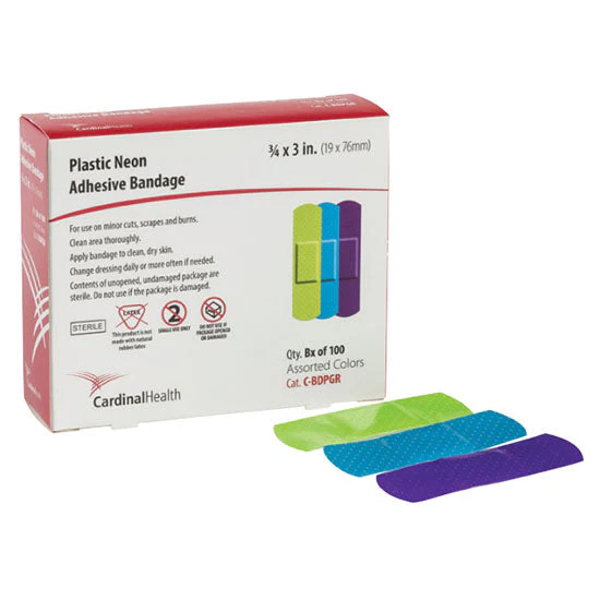 Cardinal Curity Adhesive Strip Rectangle Sterile | Flexible Bandages
