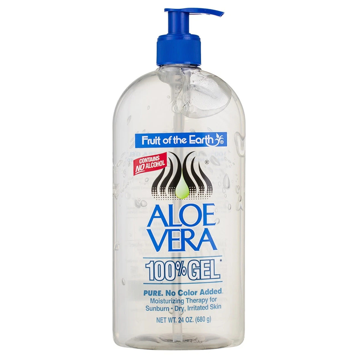 Fruit Of The Earth Aloe Vera Gel - Alcohol Free