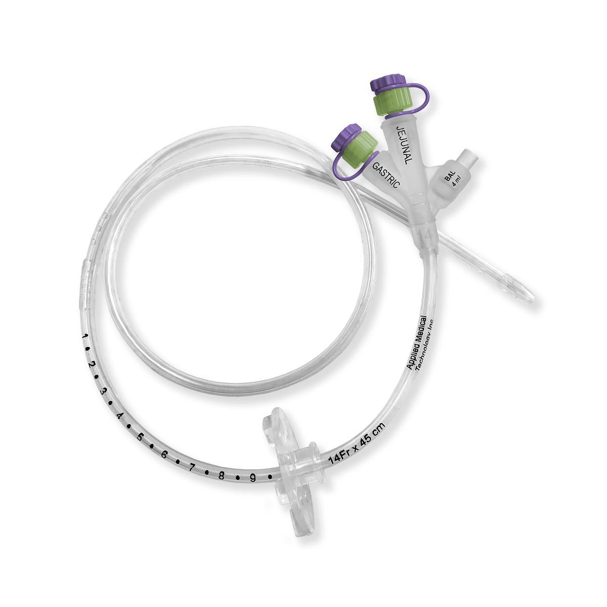 AMT Traditional G-JET Enfit Gastric Jejunal Feeding Tubes, 18 Fr, 30 cm ...