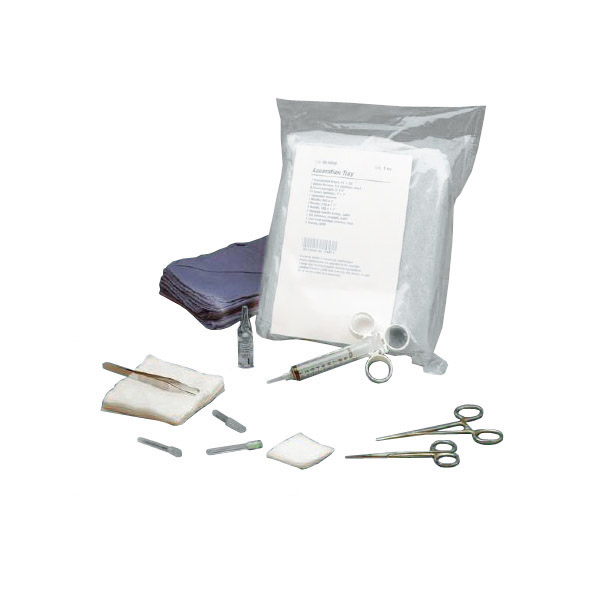 Presource ER Laceration Tray Sterile - Case of 20
