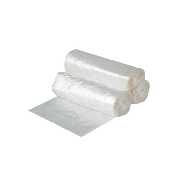 Colonial Bag Trash Bag X-Seal Bottom, Clear, 0.65 mil, Heavy Duty, 40 x ...