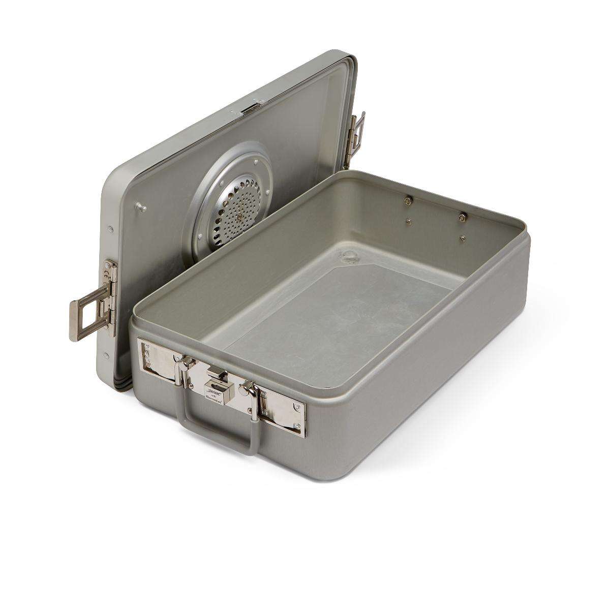 Medline Steriset Half-Size Sterilization Container With Lid And Handle ...