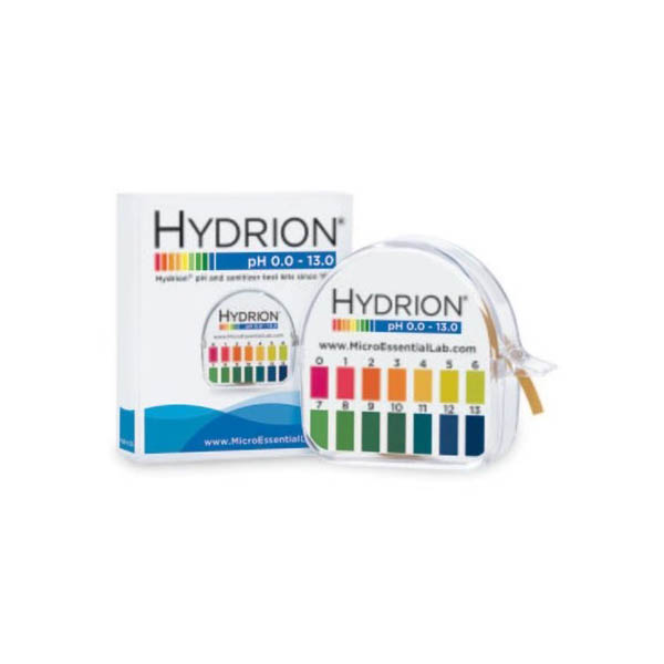 Hydrion Insta-Chek pH Paper in Dispenser, 1/4 Inch x 15 Foot Roll - Each