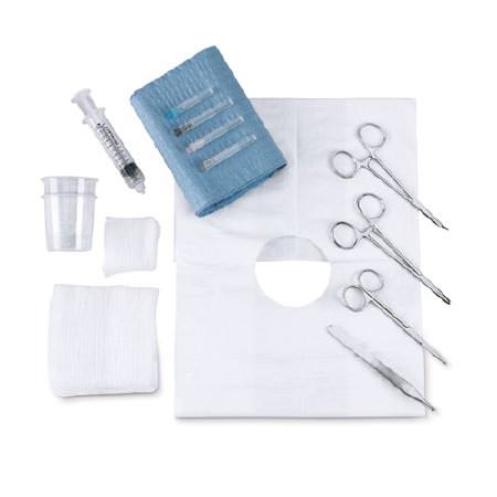 Medical Action Laceration Tray without Needles - Case of 20