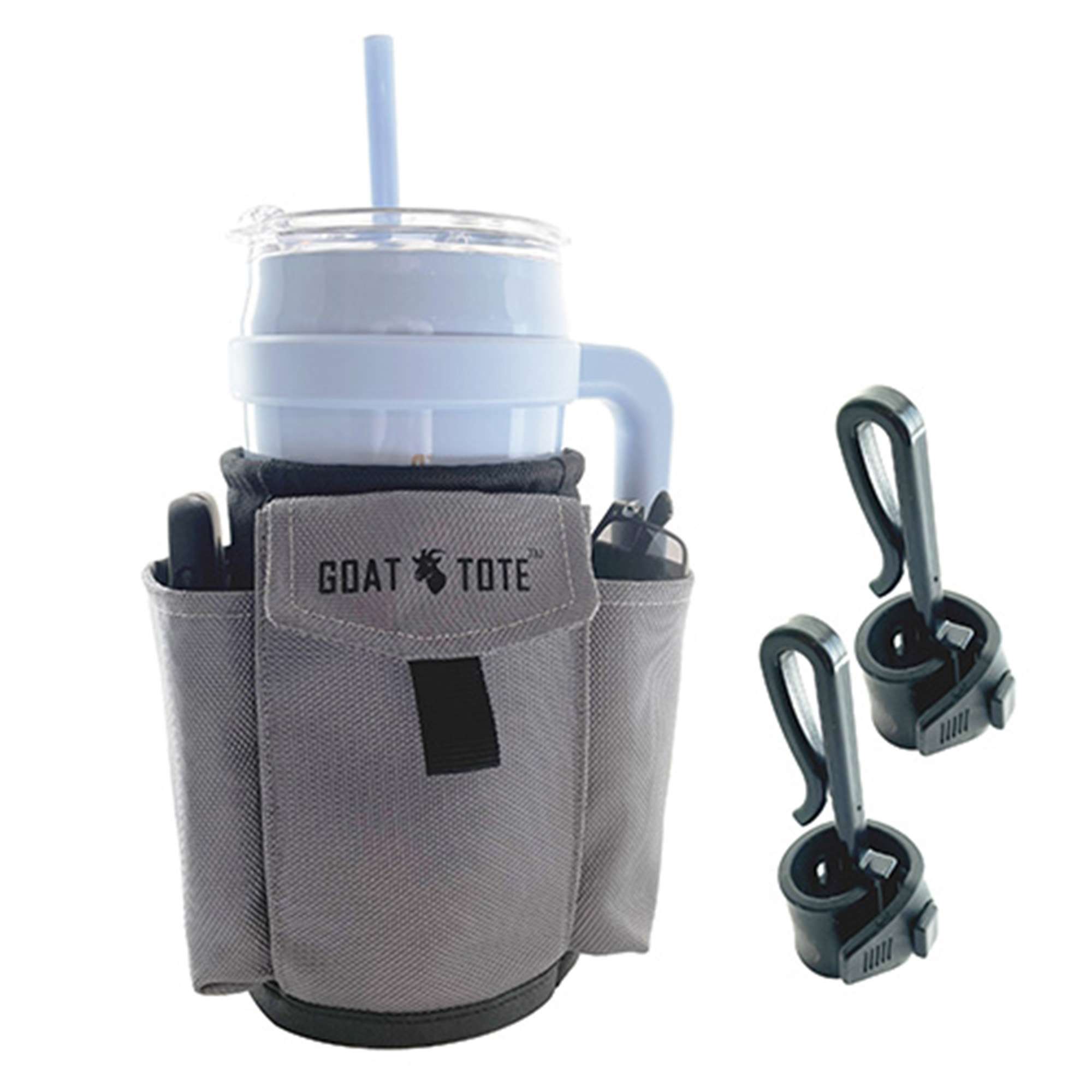Goat Tote Mobility Combo Pouch With Cane Clips - Each