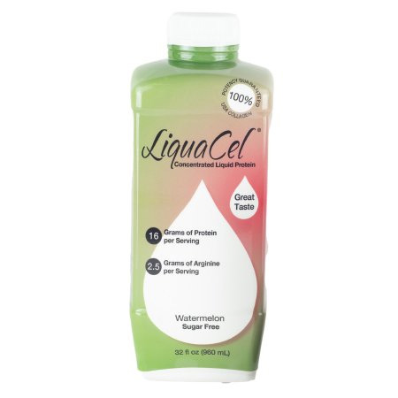 LiquaCel Ready to Use Oral Supplement, Watermelon, 32 oz - Case of 6