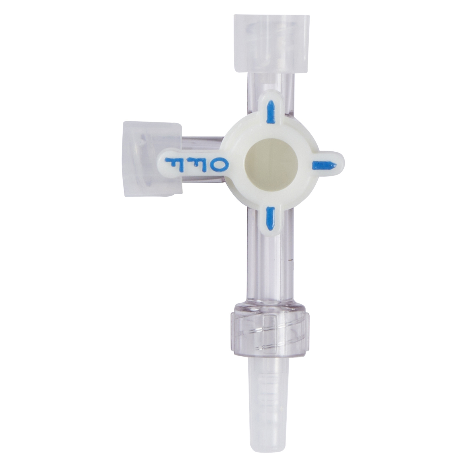 HI-FLO 3 Way Stopcock with Extended Male Luer Lock - Case of 50