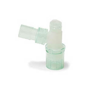 Intersurgical Double Swivel Elbows Flip Top Cap with 7.6mm Port - Case ...