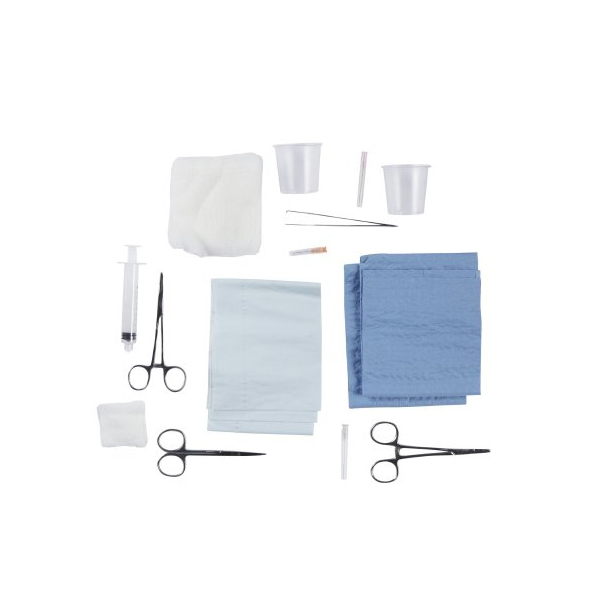 Busse Hospital Disposables Laceration Tray Sterile - Each